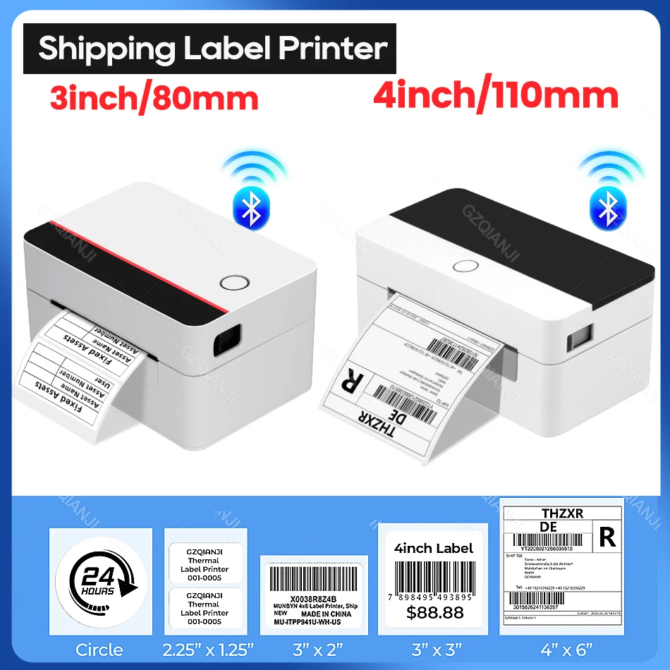 X-Printer-D463B-80mm-Thermal-Label-Printer-110mm-Shipping-Label-Maker ...