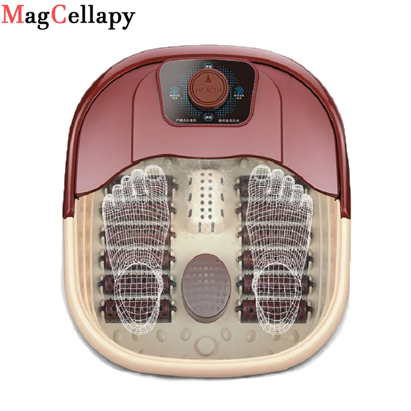 Electric Foot Spa Bath Massager Machine Foot Roller Massage Magnetic ...