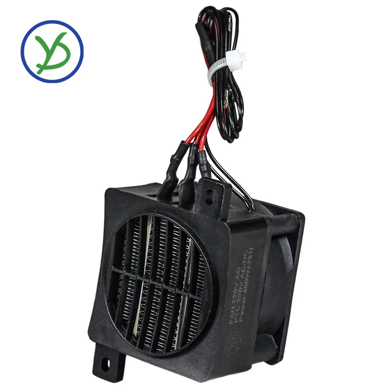 400W-24V-DC-Egg-Incubator-Heater-Thermostatic-PTC-fan-heater-heating ...