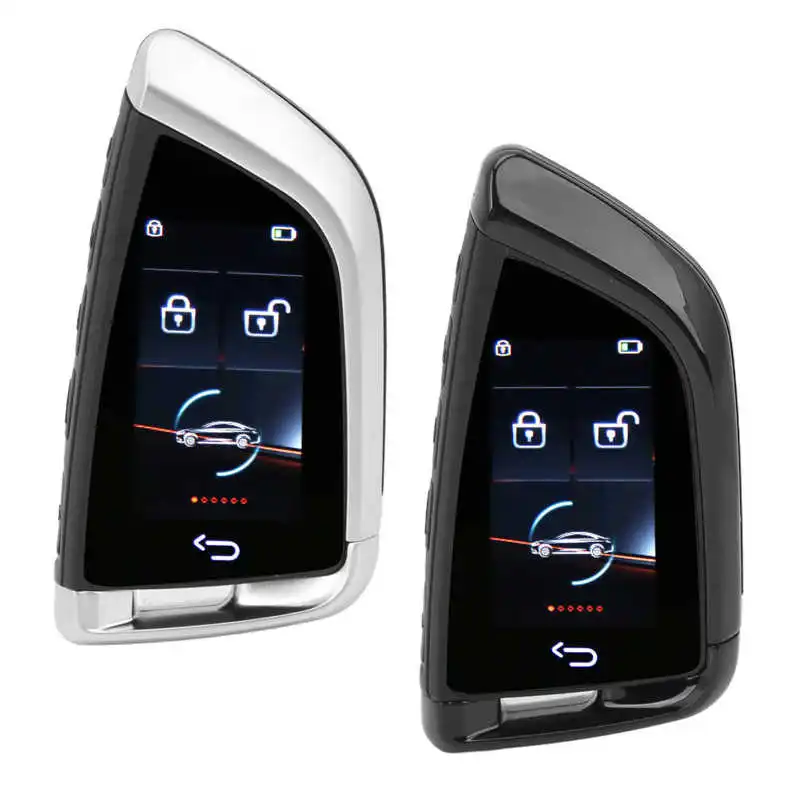 Smart Remote Car Key LCD Screen Anti Lost Bluetooth 5.0 Keyless Entry ...