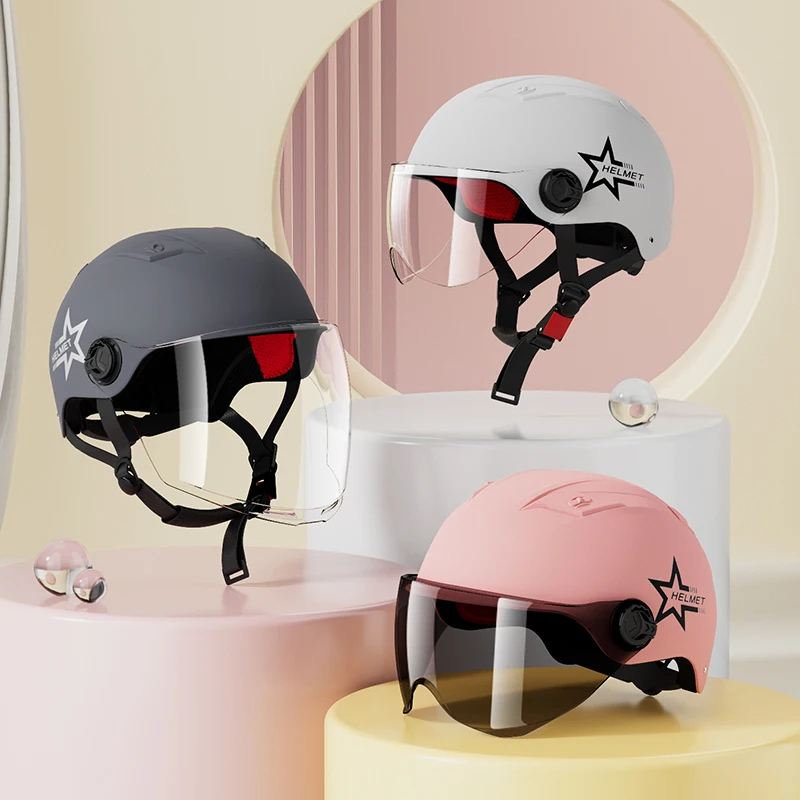 Unisex All-Season Electric Bike/Motorcycle Helmet – Waterproof, UV ...