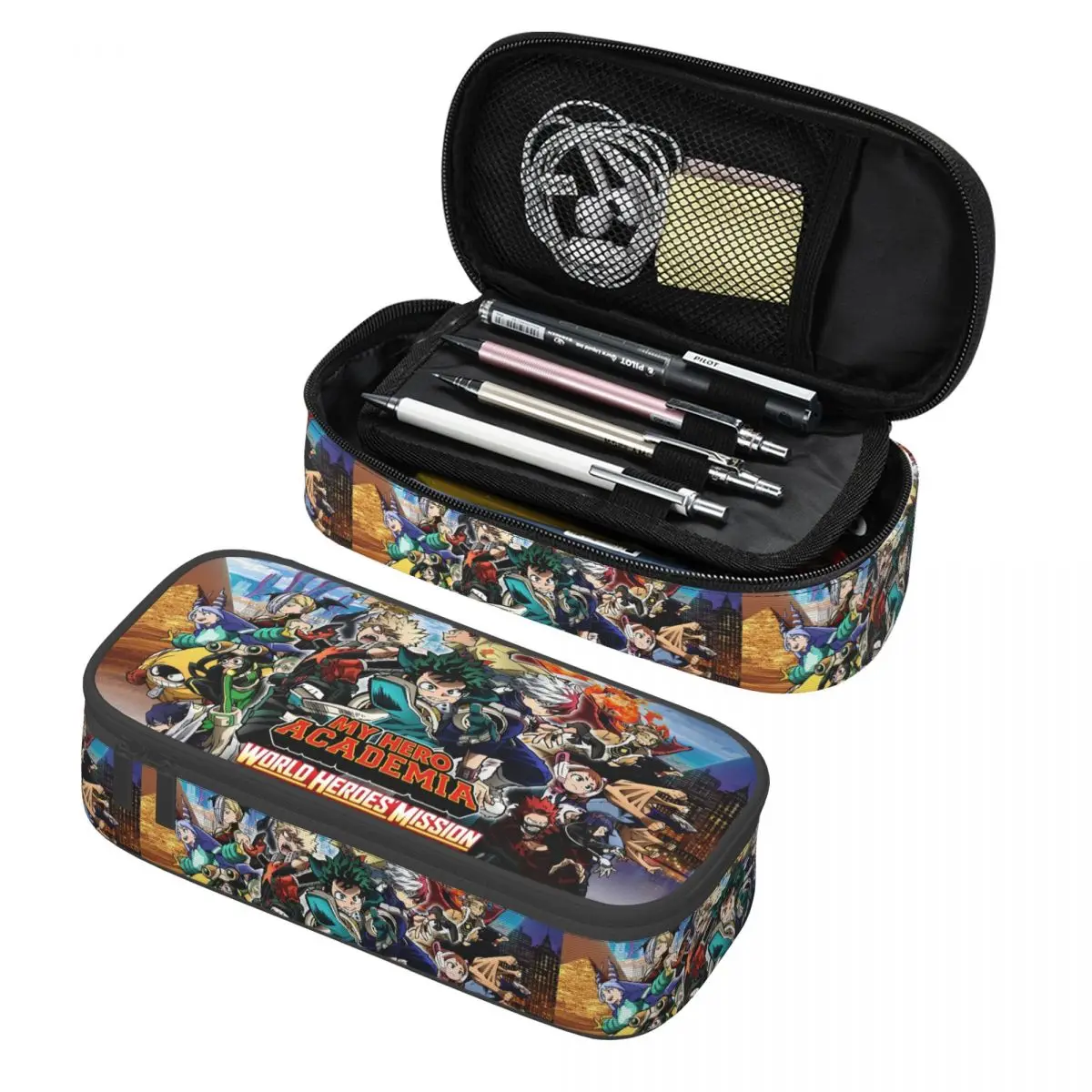 Custom Manga My Hero Academias Japan Anime Cute Pencil Cases Girl Boy ...