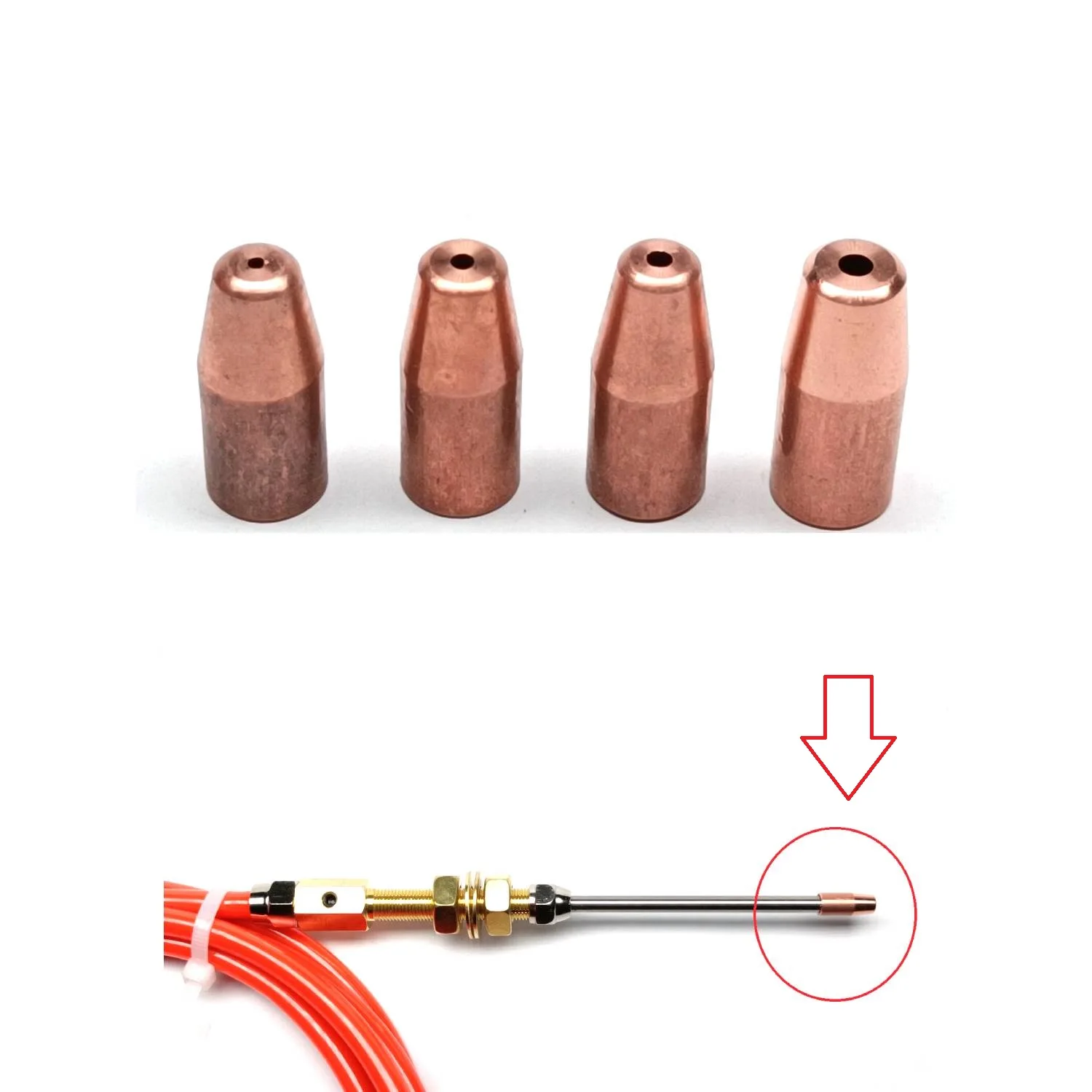 Contact-Tip-Fit-TIG-LASER-Steel-Liner-Pipe-Auto-Automatic-Aluminium ...