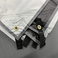 FLAME’S CREED Glamping Tarp Screen Waterproof Outdoor Tarpaulin Shelter ...