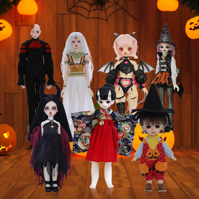 BJD Doll 1/6 1/4 Art Toys for Friend Halloween Toys Gifts Variety Of ...