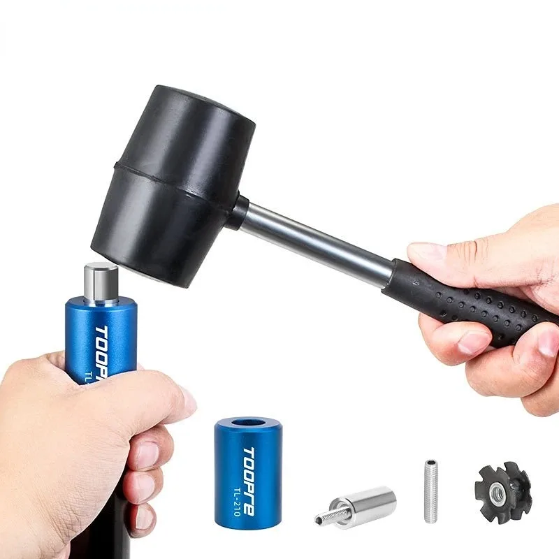 Bicycle Front Fork Star Nut Fitting Tool MTB Bike Steerer Tube Headset ...