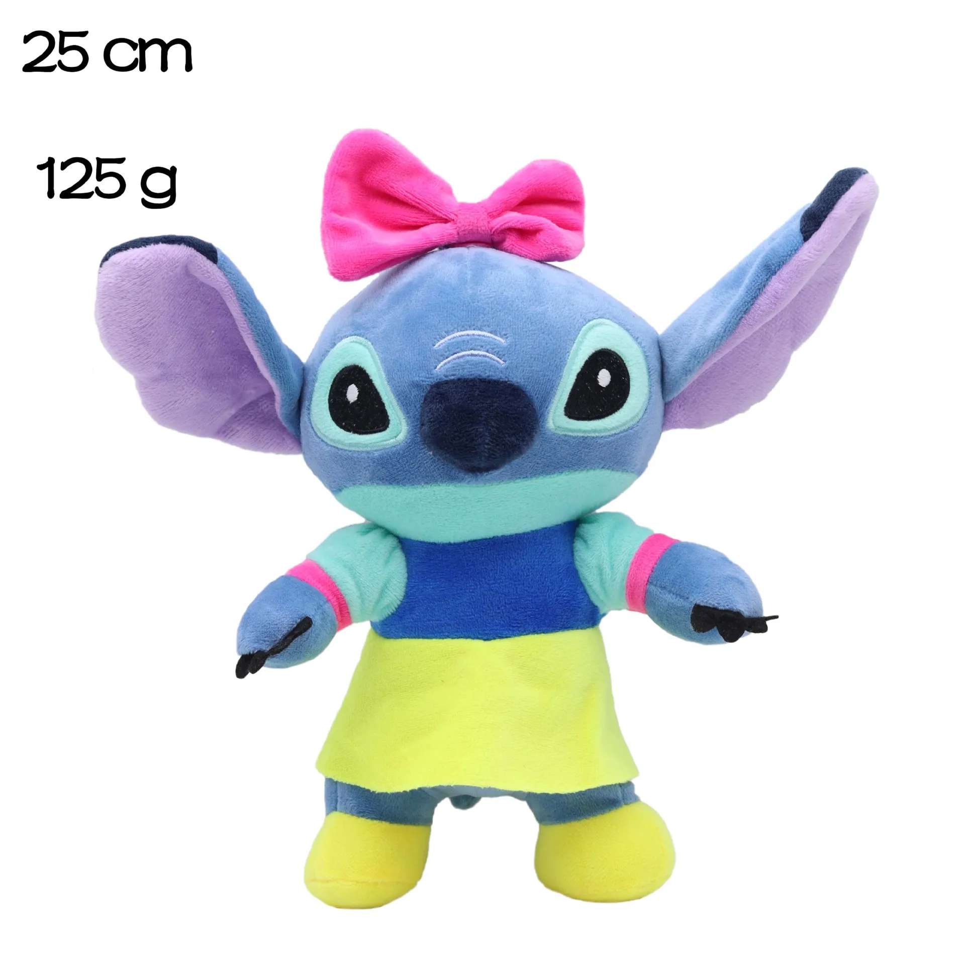 Disney Stitch Lindo Lilo And Stitch Playing Guitar Embroidery Design,