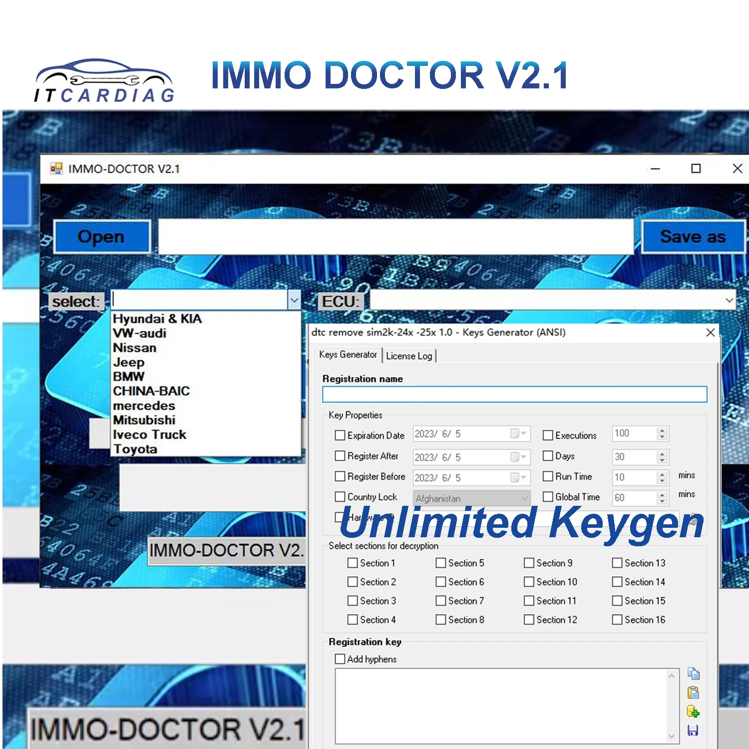 IMMO-DOCTOR-V2-1-MULTI-marca-con-KEYGEN-ilimitado-DTCRemover-Immo-Off ...