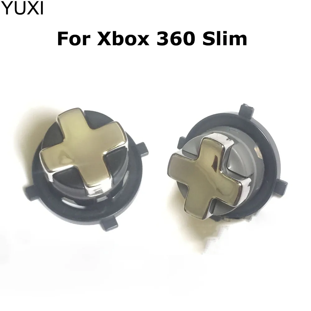 YUXI-1PCS-Original-New-Chrome-Adjustable-D-PAD-Rotating-Cross-Button ...