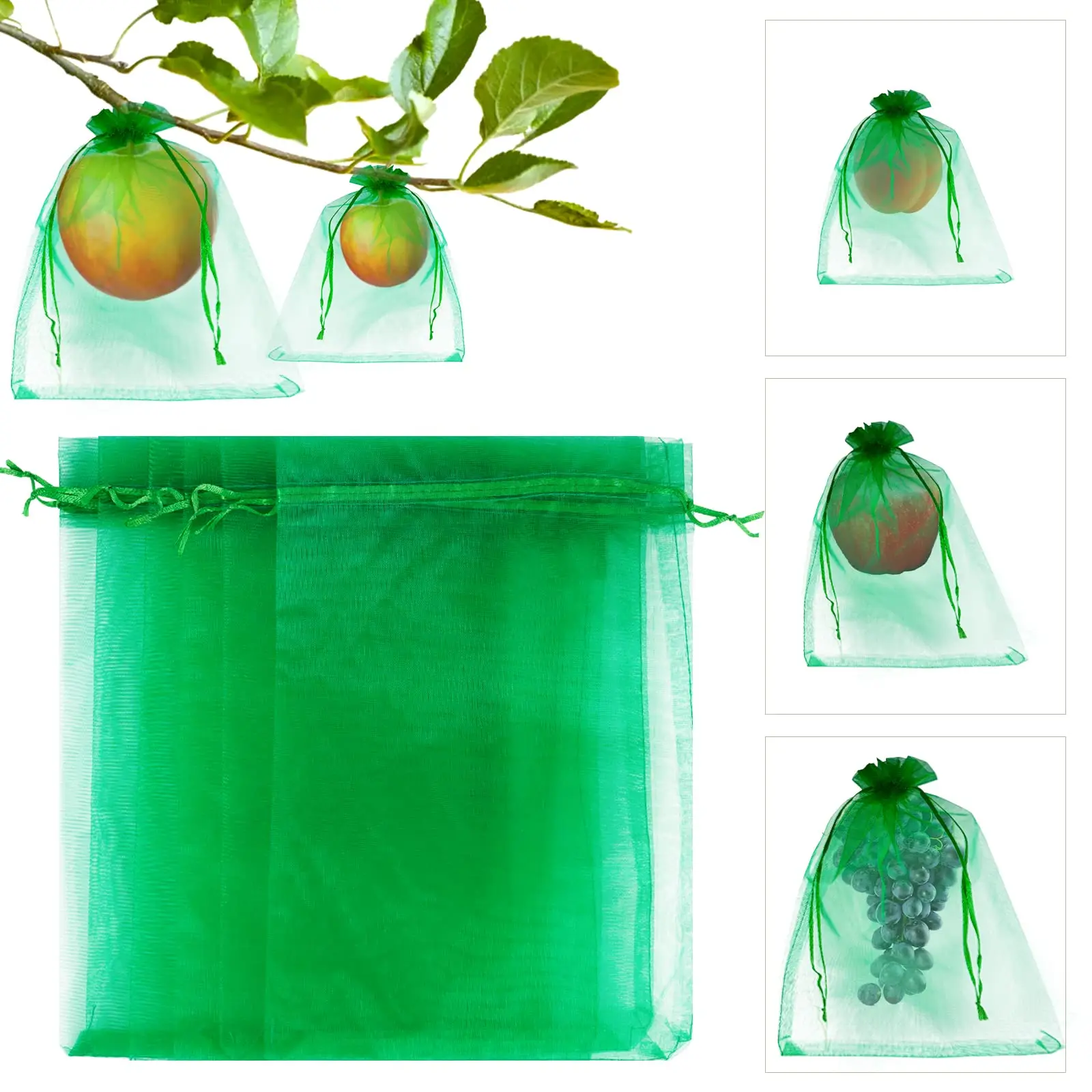 Jardinière,Sacs de Protection de raisin,50 pièces,fraises,fruits,anti ...