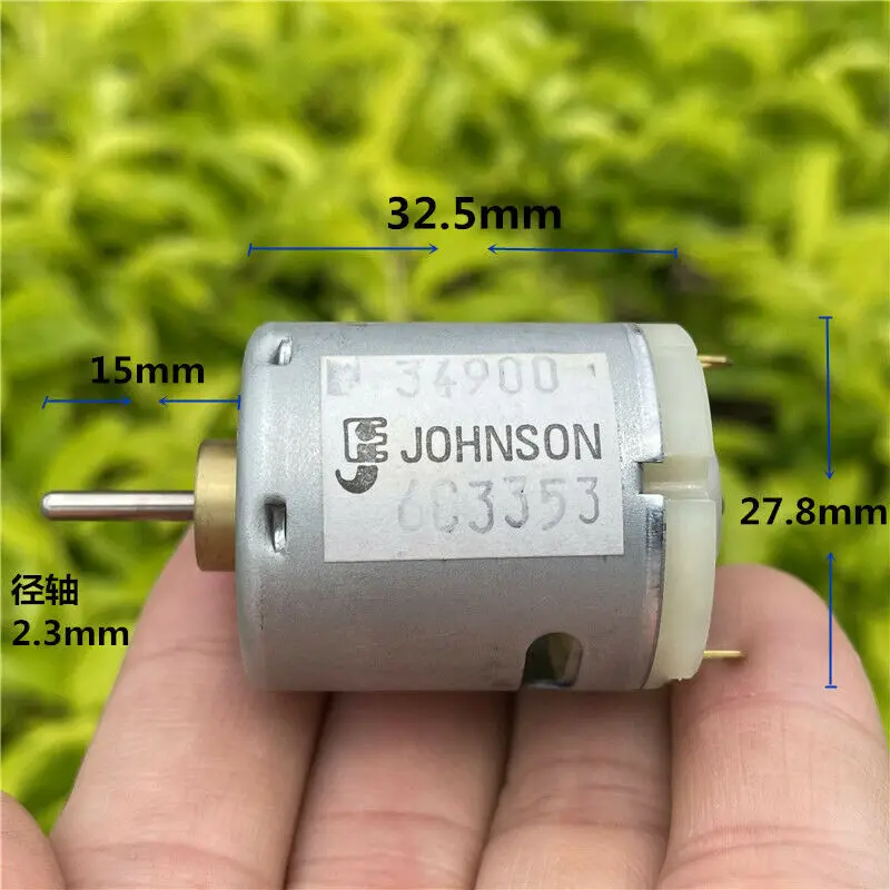 Johnson 34900 Rs-365 Motor Dc 6v 9v 12v 24v 25800rpm High Speed Carbon ...