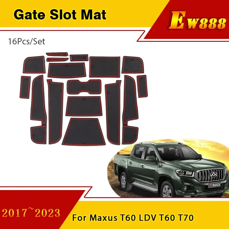 Door-Groove-Mats-For-Maxus-T60-LDV-T60-T70-2017-2023-2022-Gate-Slot-Pad ...