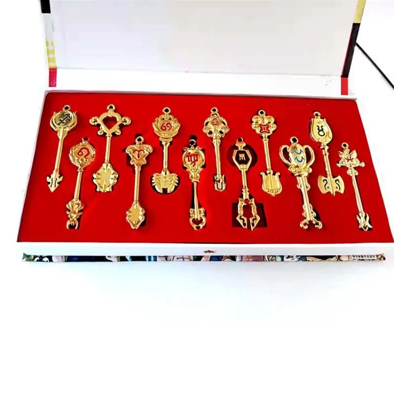 Anime-Cartoon-Fairy-Tail-Exquisite-Peripheral-Set-12-Zodiac-Signs-18 ...