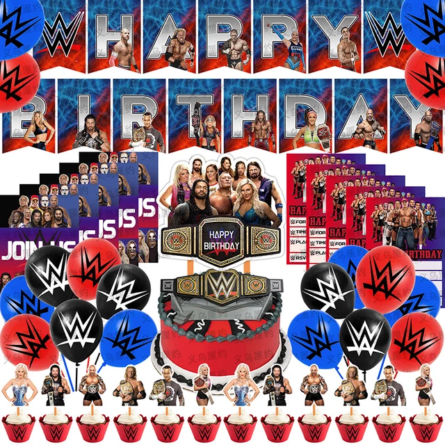 Wwe Birthday Cakes