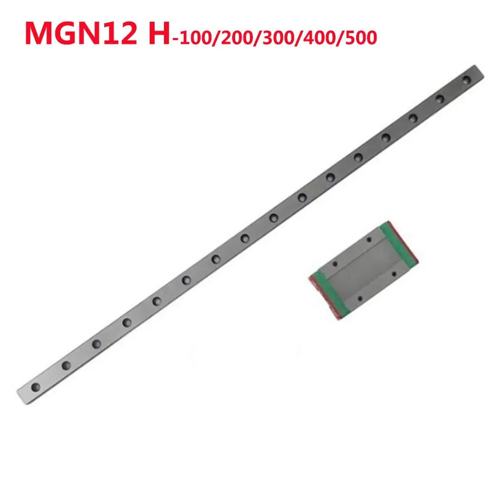 1PC-MGN12-Linear-Rail-Guide-Width-12mm-Length-100-200-300-400-500-mm ...