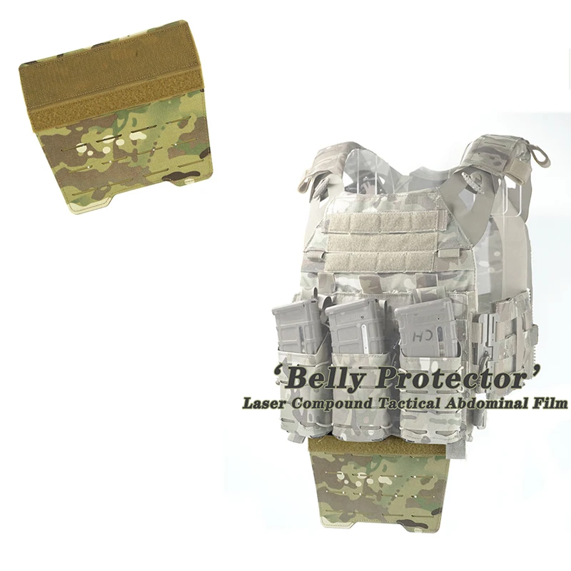 Tactical-Vest-Accessories-Belly-Molle-Double-Sided-Crotch-Guard-Abdomen ...