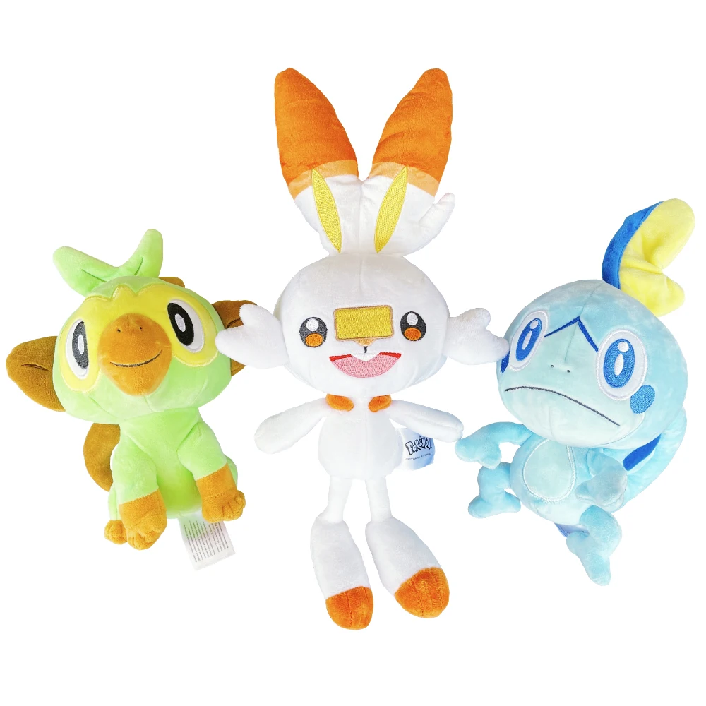 HQ-Pokemon-Sword-and-Shield-Sobble-Grookey-Scorbunny-Plush-Toy-animal ...