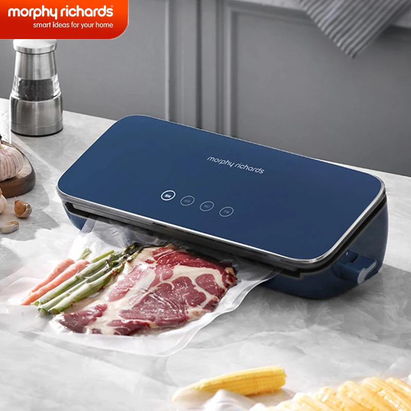 Morphy Richards Vacuum Sealer Home Automatic Food Plastic Sealer Upgrade 80kpa Multi-mode ...