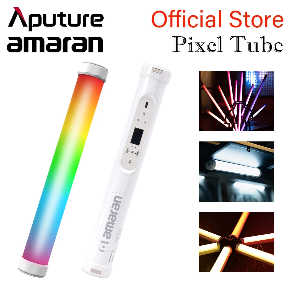 Aputure-amaran-PT1c-PT2c-Ultra-portable-Full-Color-LED-Pixel-Tube ...