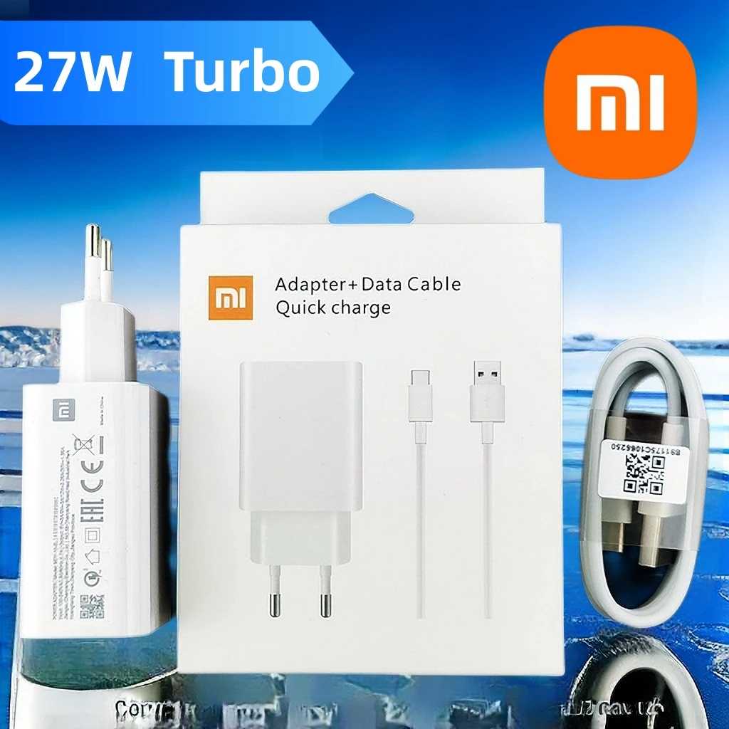 Xiaomi-cargador-Original-Note-9-Pro-27W-18W-QC-3-0-Turbo-r-pido ...