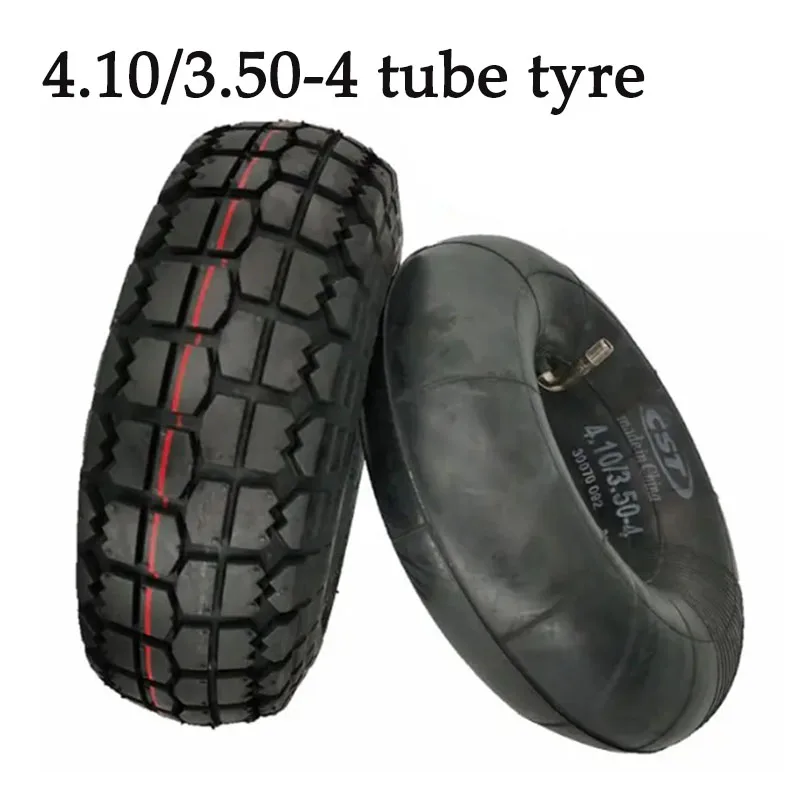 CST 10 Inch 4.10/3.50-4 wheel Tyre 4.10-4 Outer Tire Inner Tubes For ...
