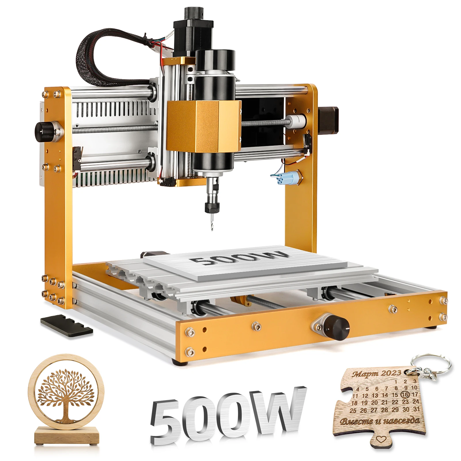 CNC Máquina A Laser De Madeira, 3018 Pro Max, 3 Eixos, Controle GRBL, todo o metal, DIY CNC ...