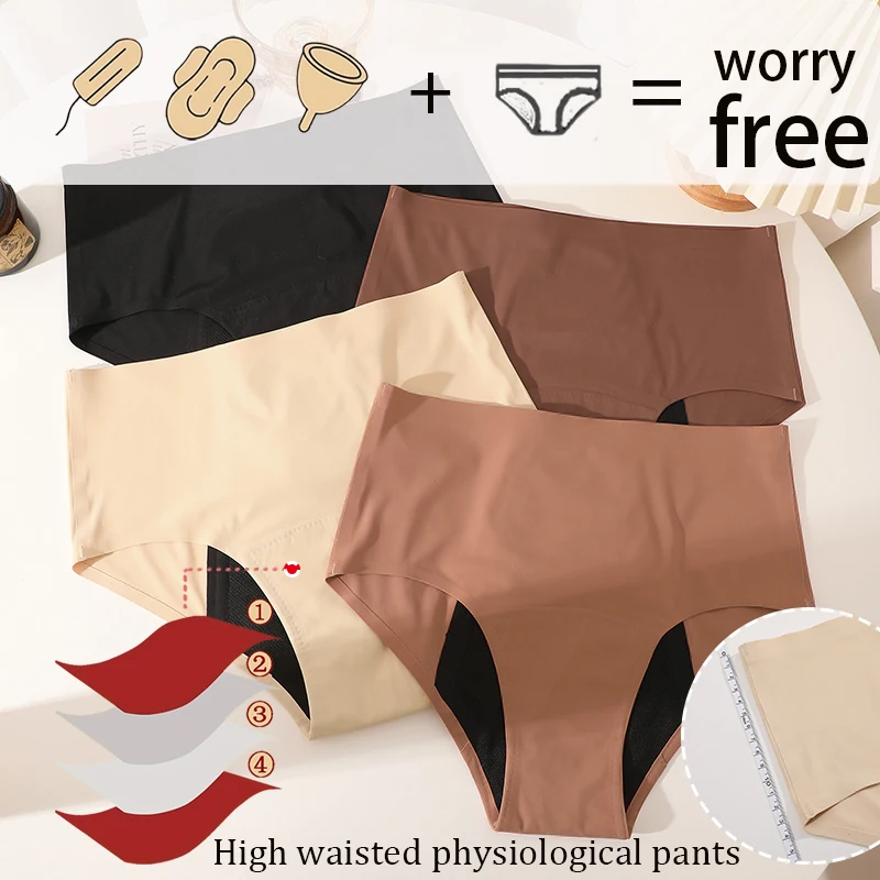 Menstrual-Swimsuit-4-Layer-Leak-Proof-Period-Swimwear-Bikini-Bottoms ...