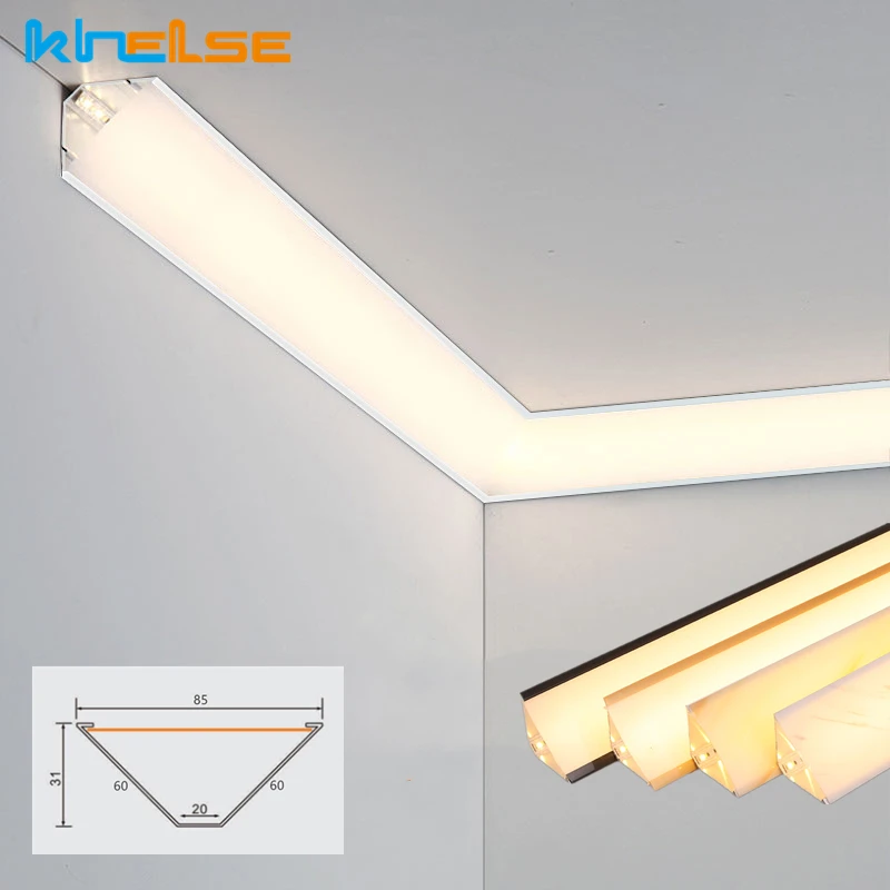 V-Shape-Ceiling-Top-Corner-Linear-Lamp-LED-Aluminum-Profile-No-Slotting ...
