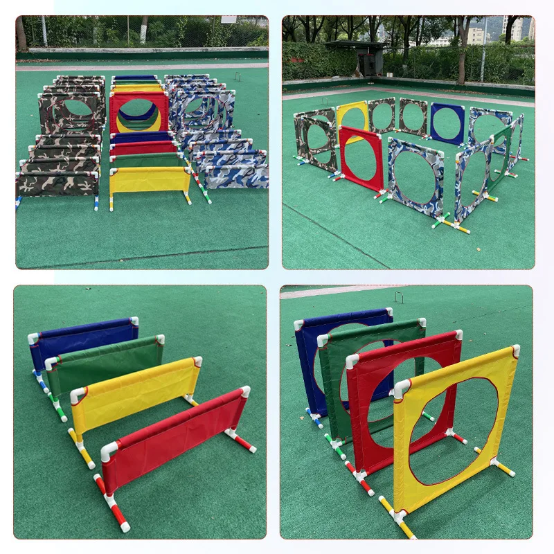 Kids-Tunnels-drills-and-hurdling-obstacle-Kids-Game-Sports-Activity ...
