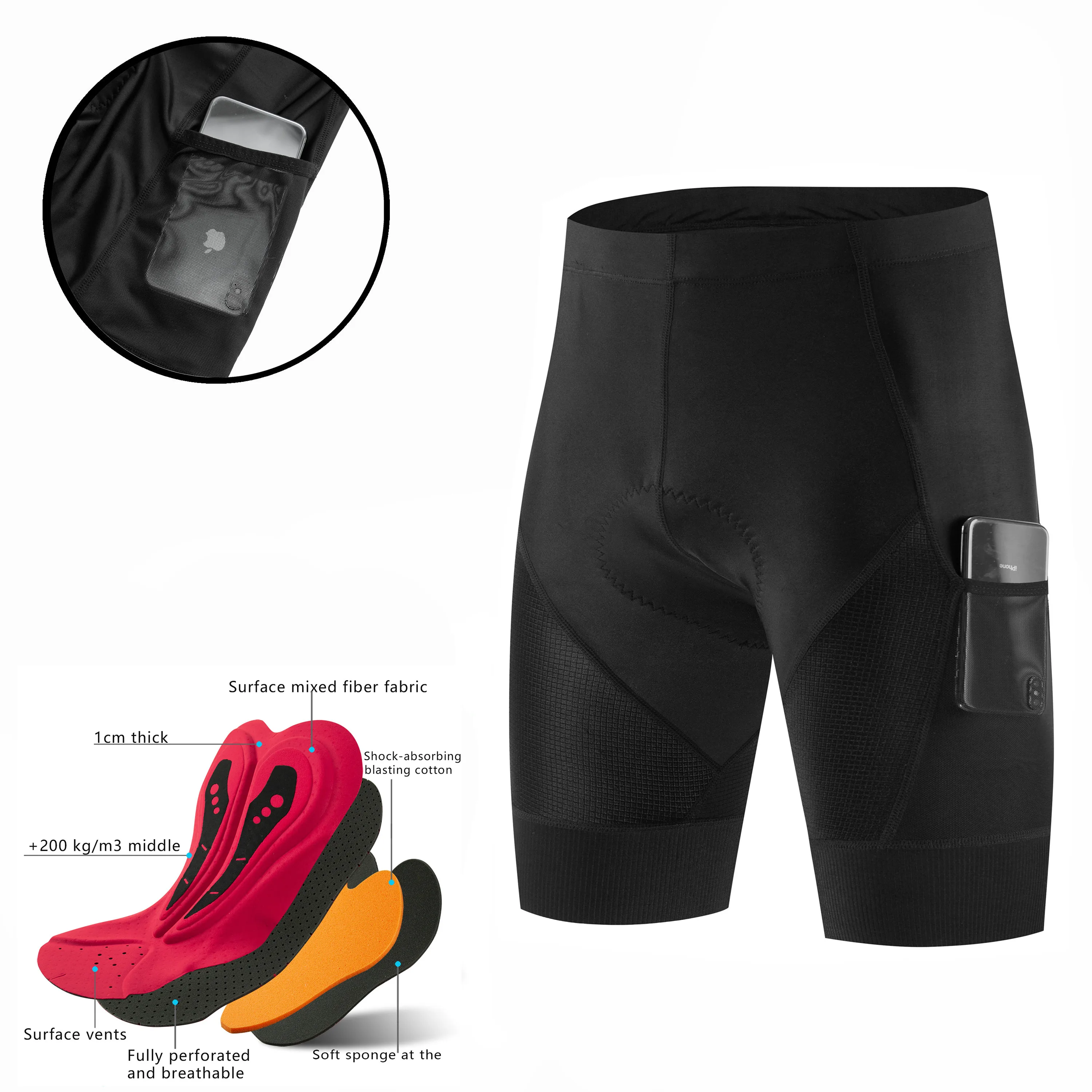 Fualrny-Men-s-Cycling-Shorts-Padded-Pad-Shockproof-MTB-Road-Bicycle ...