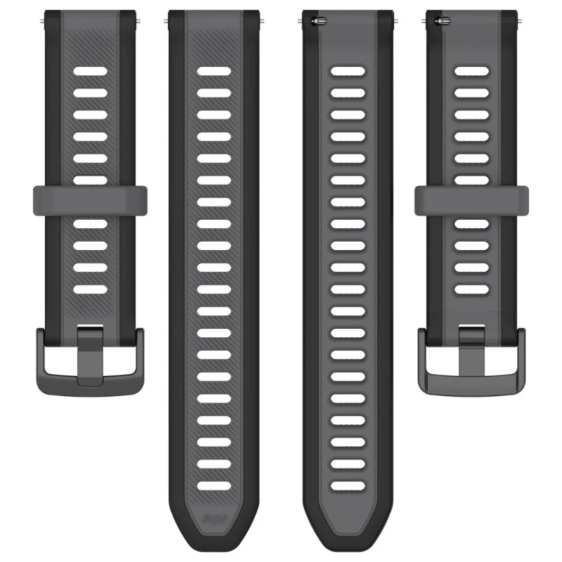Silicone Strap Bracelet Wristband - Forerunner 55 (Black starlight)