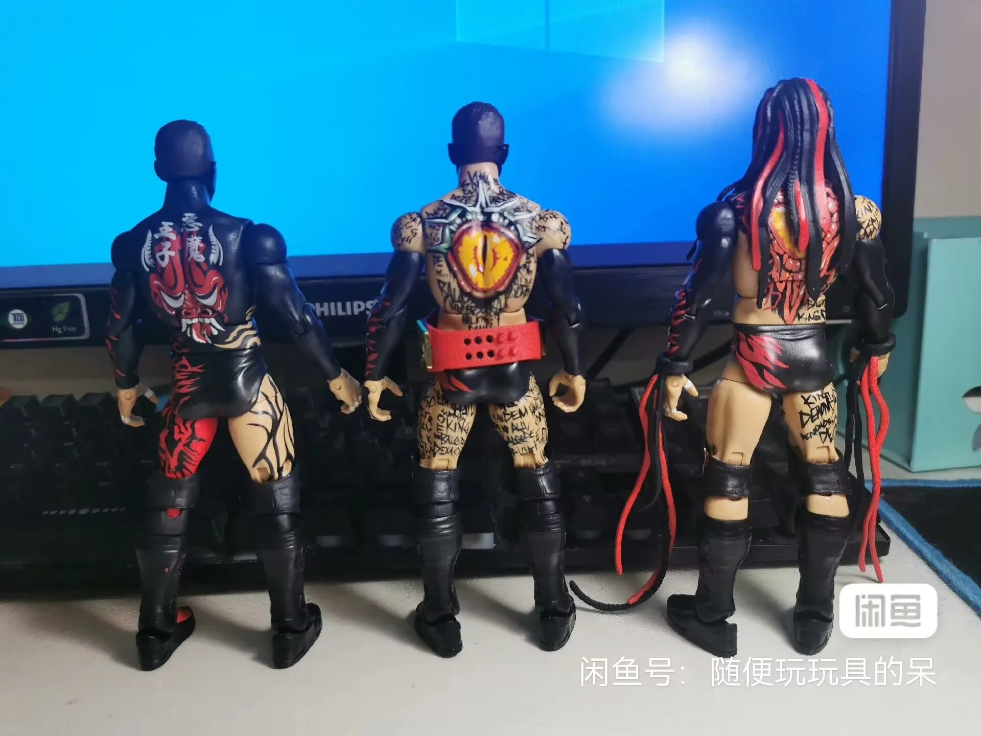 Фигурки WWE LA Knight RVD JEY JNMY | AliExpress
