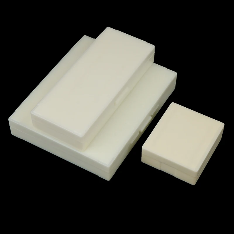 Plastic-Microscope-Glass-Slide-Box-25-50-100pcs-Biological-Slices ...