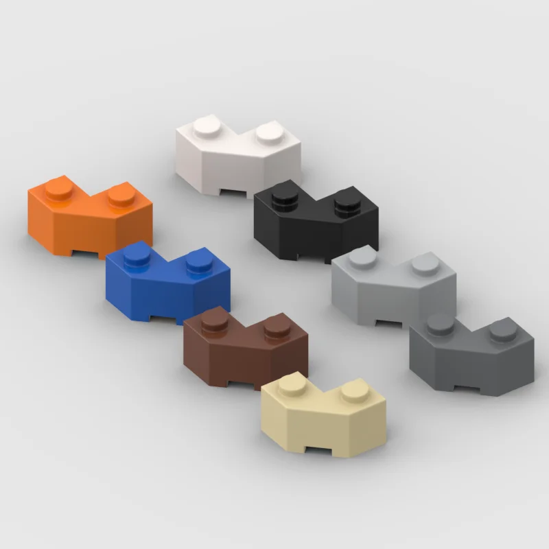 *Brick 2x2 Facet* DIY enlighten block brick part No87620 50pcs ...