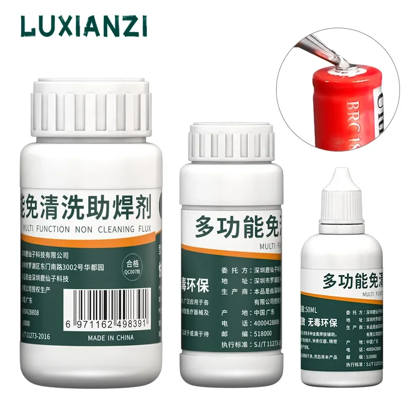 LUXIANZI-200-120-50ml-Stainless-Steel-Flux-Liquid-Solders-Water-For ...