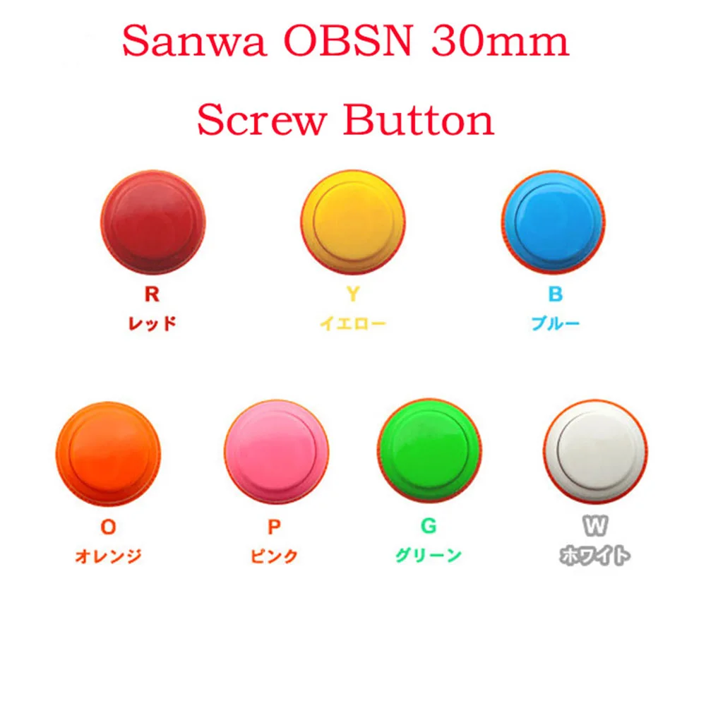 Sanwa-OBSN-30mm-24mm-Screw-in-Push-Button-Authentic-Sanwa-Buttons-for ...
