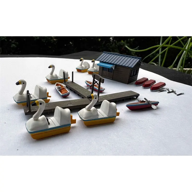 1/144 N Scale Building Model Pier Model Train Scene Miniature ...