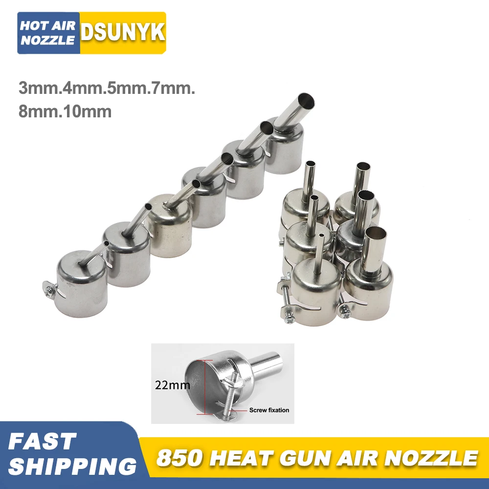 850-Series-Rework-Station-PLC-Chip-Special-Hot-Air-Gun-Nozzle-Hot-Air ...
