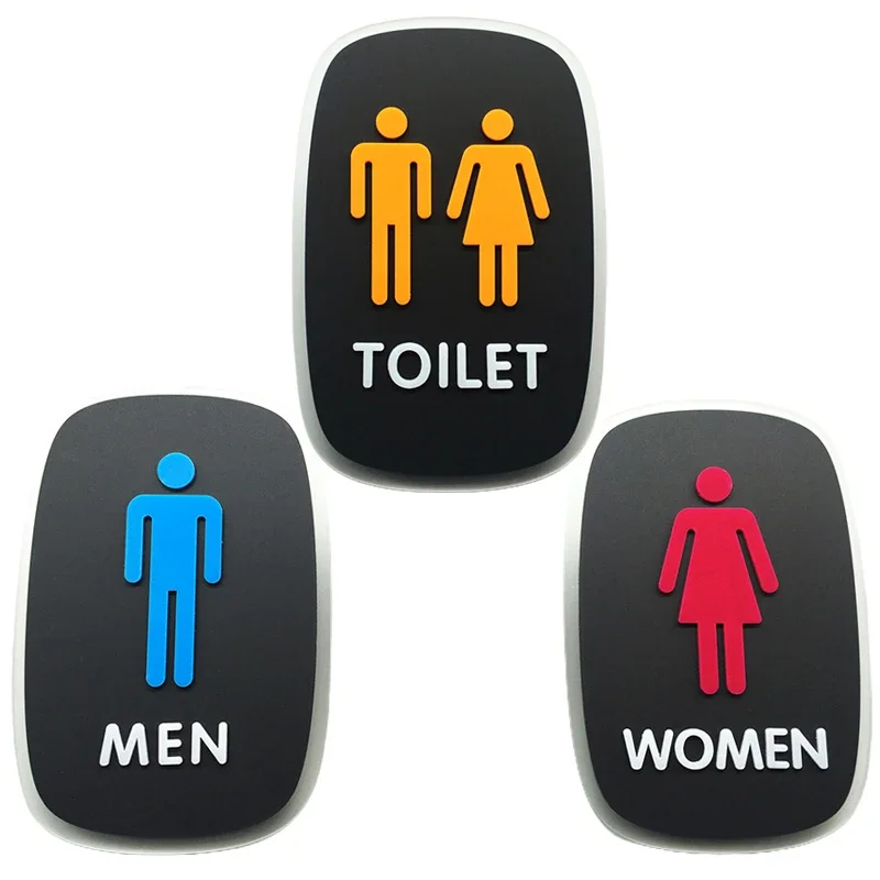 10x15cm-TOILET-Women-Men-Bedroom-Bathroom-Door-Signs-Toilet-Sign-House ...