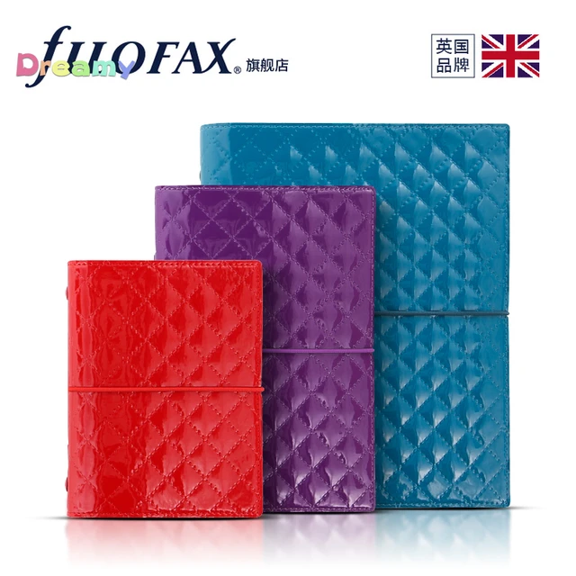 Filofax Domino Luxe Organizer, High-Gloss, Quilted Effect, 57% OFF