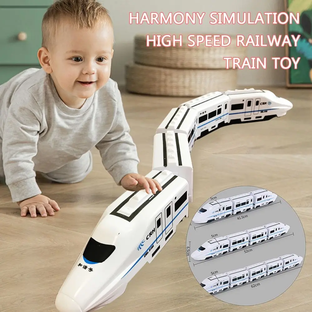 Hobbies Sound Light Building Toys Train Toy DIY Block EMU Model High ...