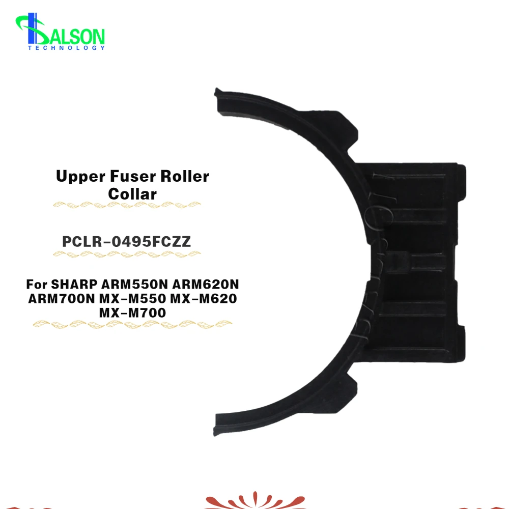 PCLR-0495FCZZ-Compatible-Long-Life-Upper-Fuser-Roller-Collar-For-SHARP ...