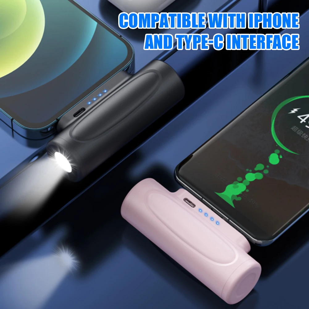5000mAh-Wireless-Mini-Power-Bank-Fast-Charge-Portable-Mobile-Phone ...