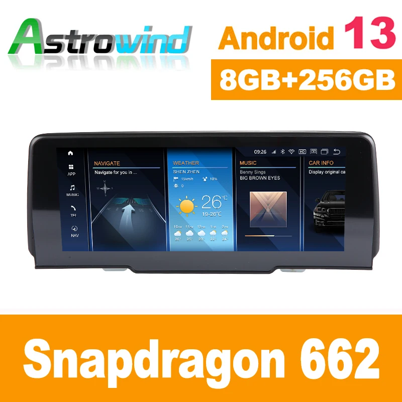 For-BMW-X3-X4-G01-G02-Android-13-GPS-Navigation-Media-Stereo-Radio-with ...
