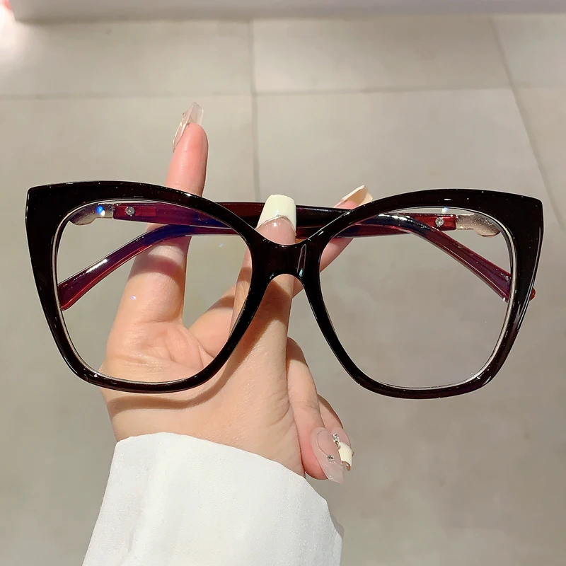 KAMMPT-Oversized-Square-Eyeglasses-Frame-2024-New-Stylish-Candy-Color ...