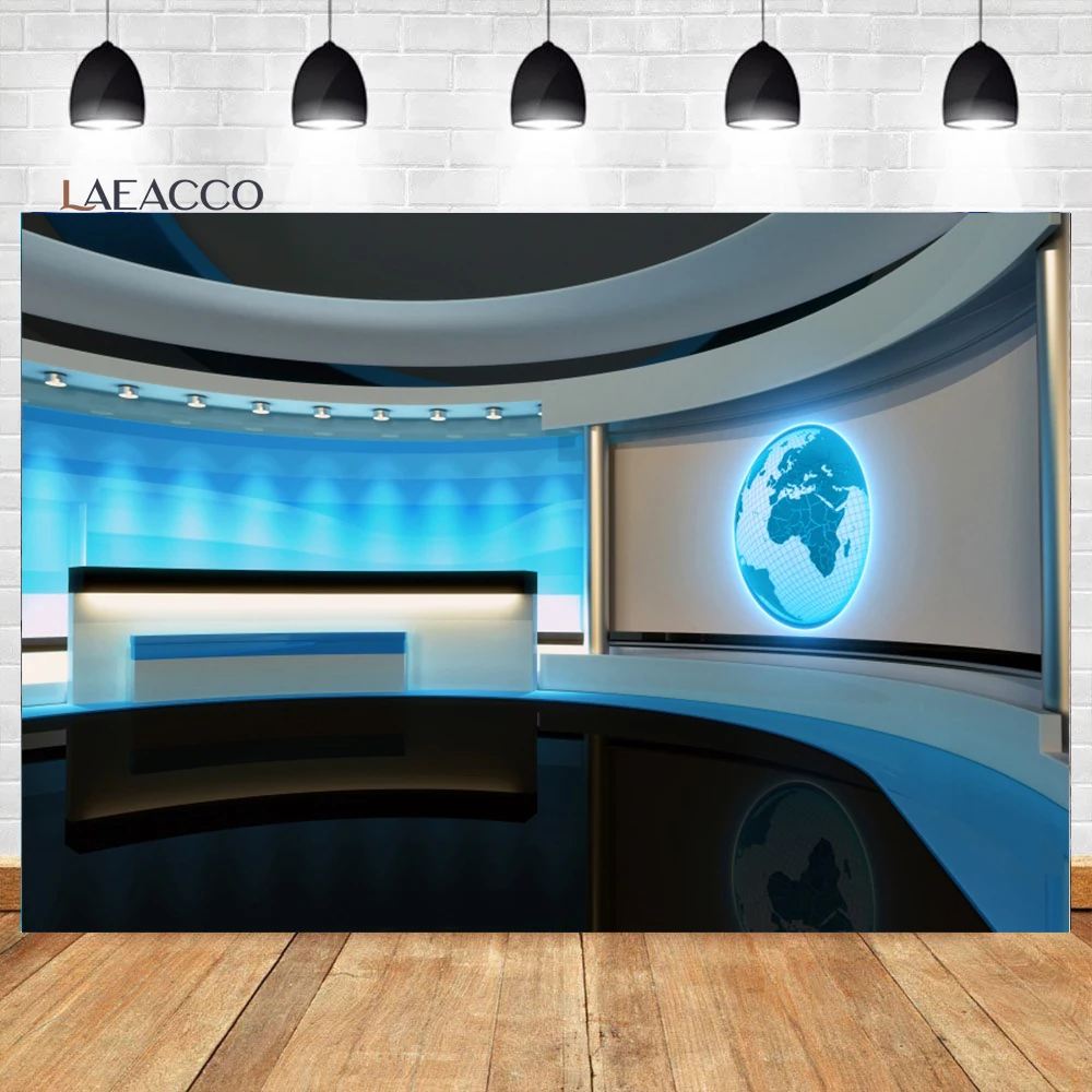 News Studio Backdrop