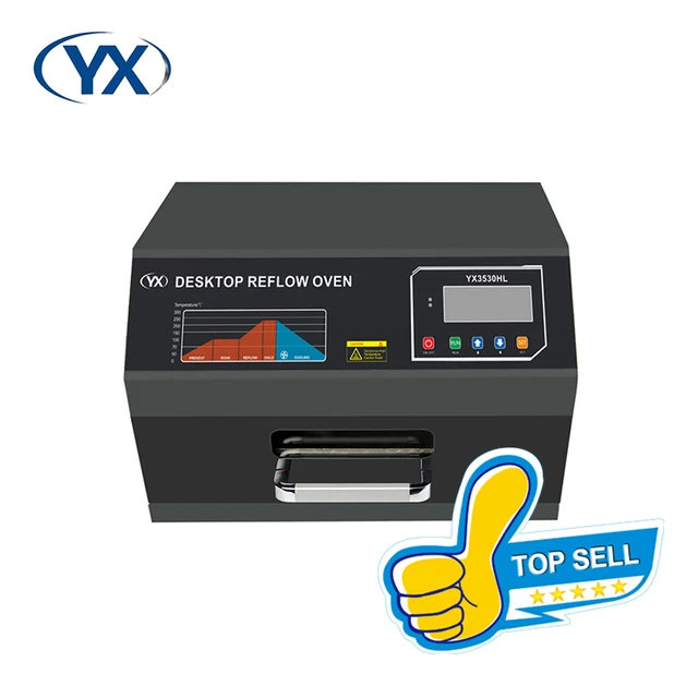 YX3530HL Precision Lead Free Reflow Oven Smd Pcb Hot Plate, 40% OFF