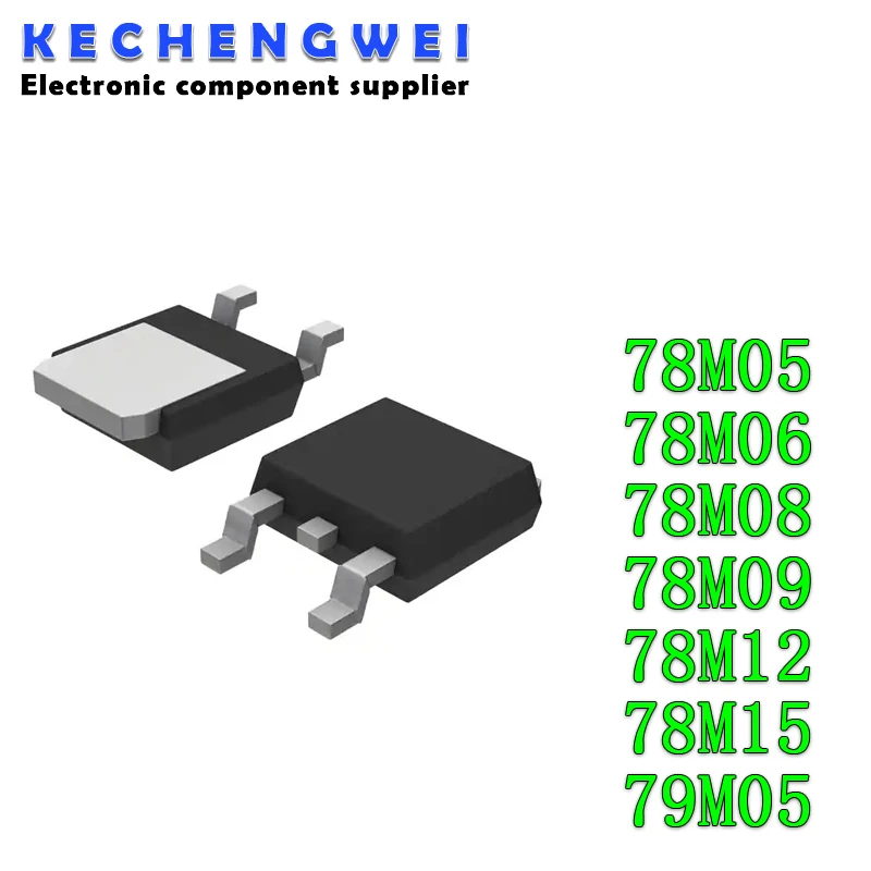 10pcs-L78M05CDT-TO252-L78M05-TO-252-78M05-78M06-78M08-78M09-78M12-78M15 ...