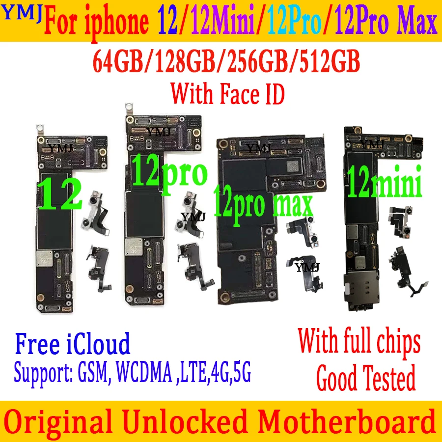 Mainboard-Clean-iCloud-para-iPhone-12-Mini-Motherboard-iOS-Atualiza-o ...