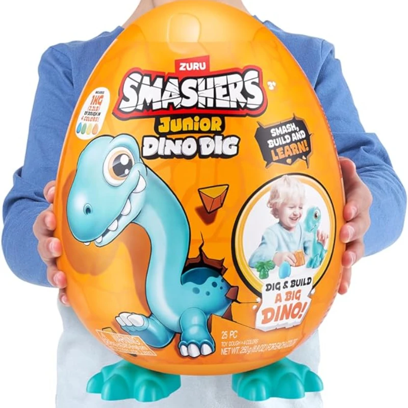 Smashers Junior Dino Dig Large Egg (T-Rex) by ZURU 18+ – El Mercado de ...
